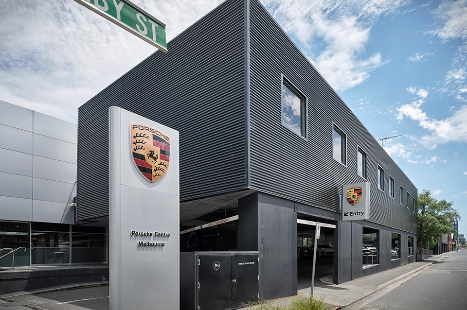 Porsche Spare Parts Department Extension - St Ferrer Building Contractors