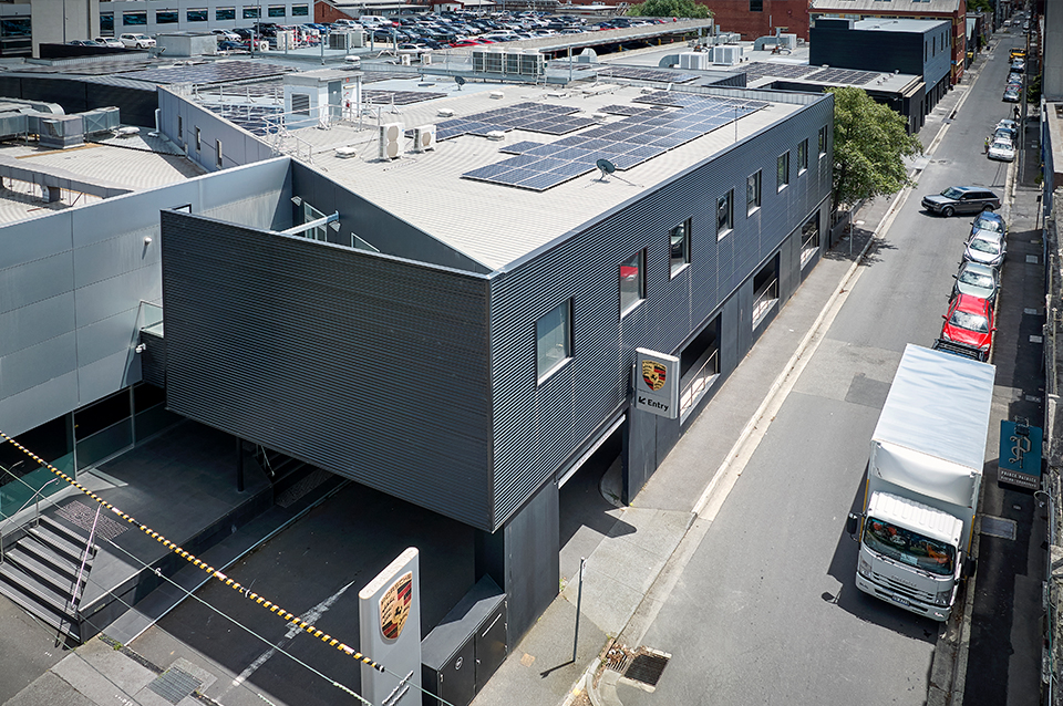 Porsche Spare Parts Department Extension - St Ferrer Building Contractors